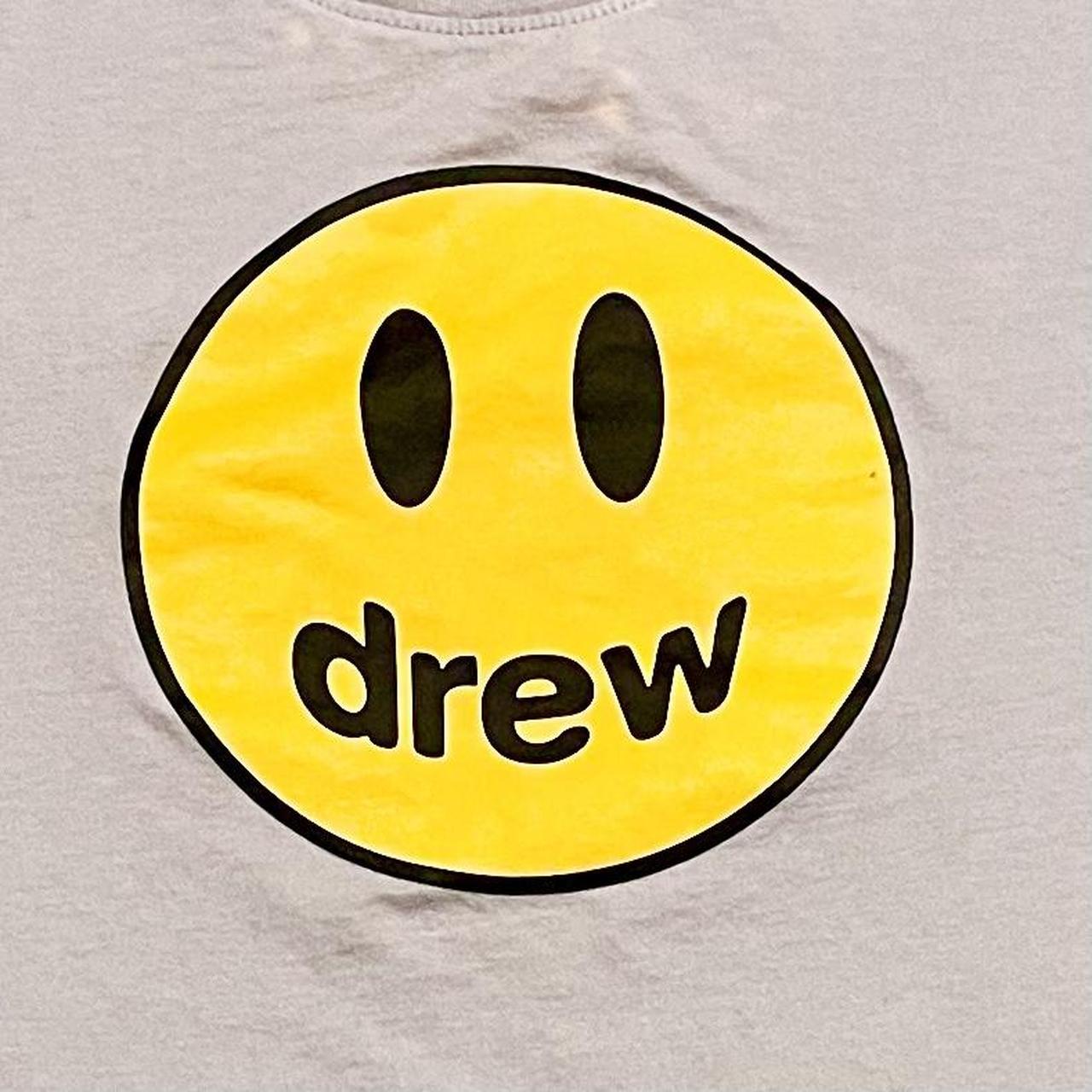 Drew House Men's Purple and Yellow T-shirt | Depop