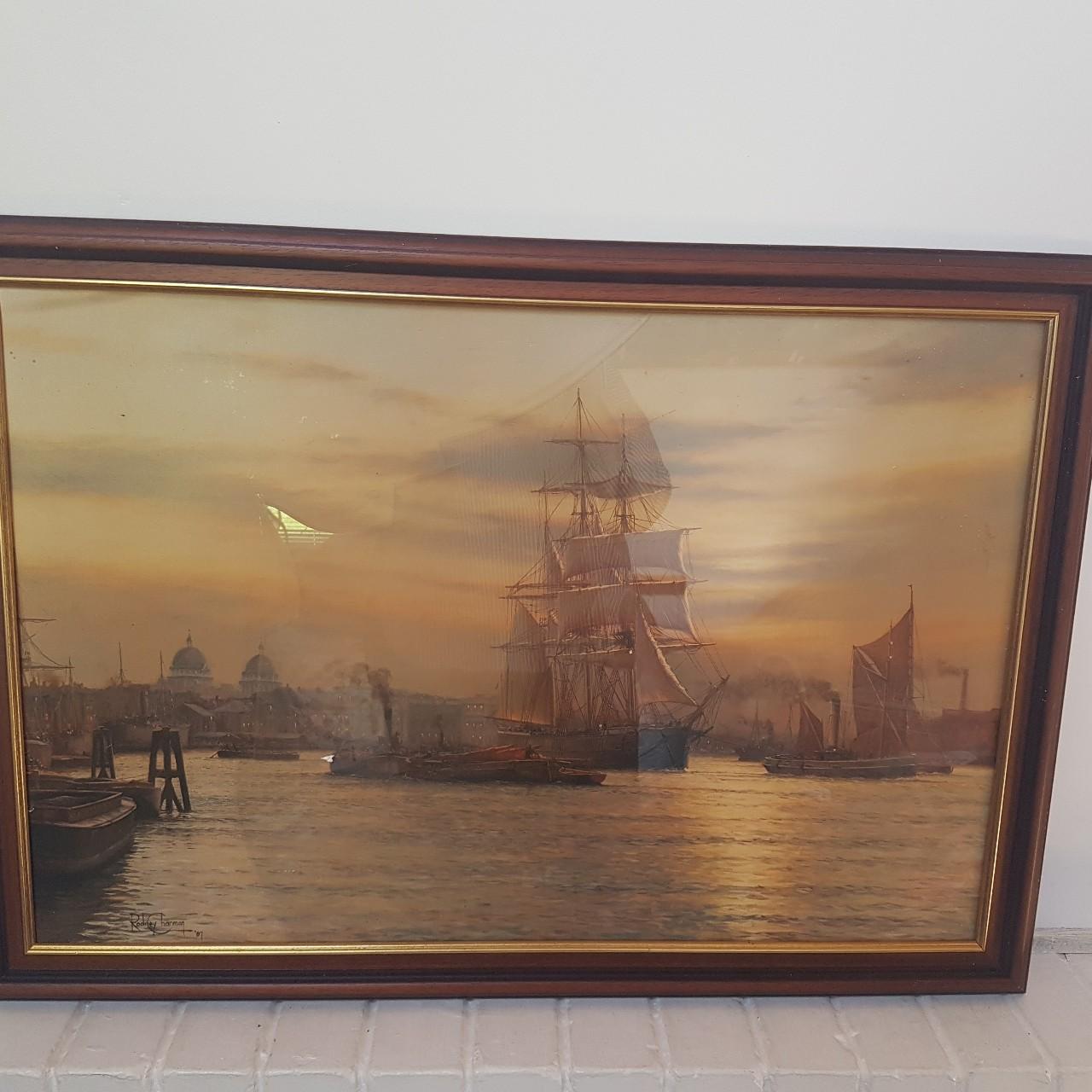 Original Rodney Harman 1987 Painting - Depop