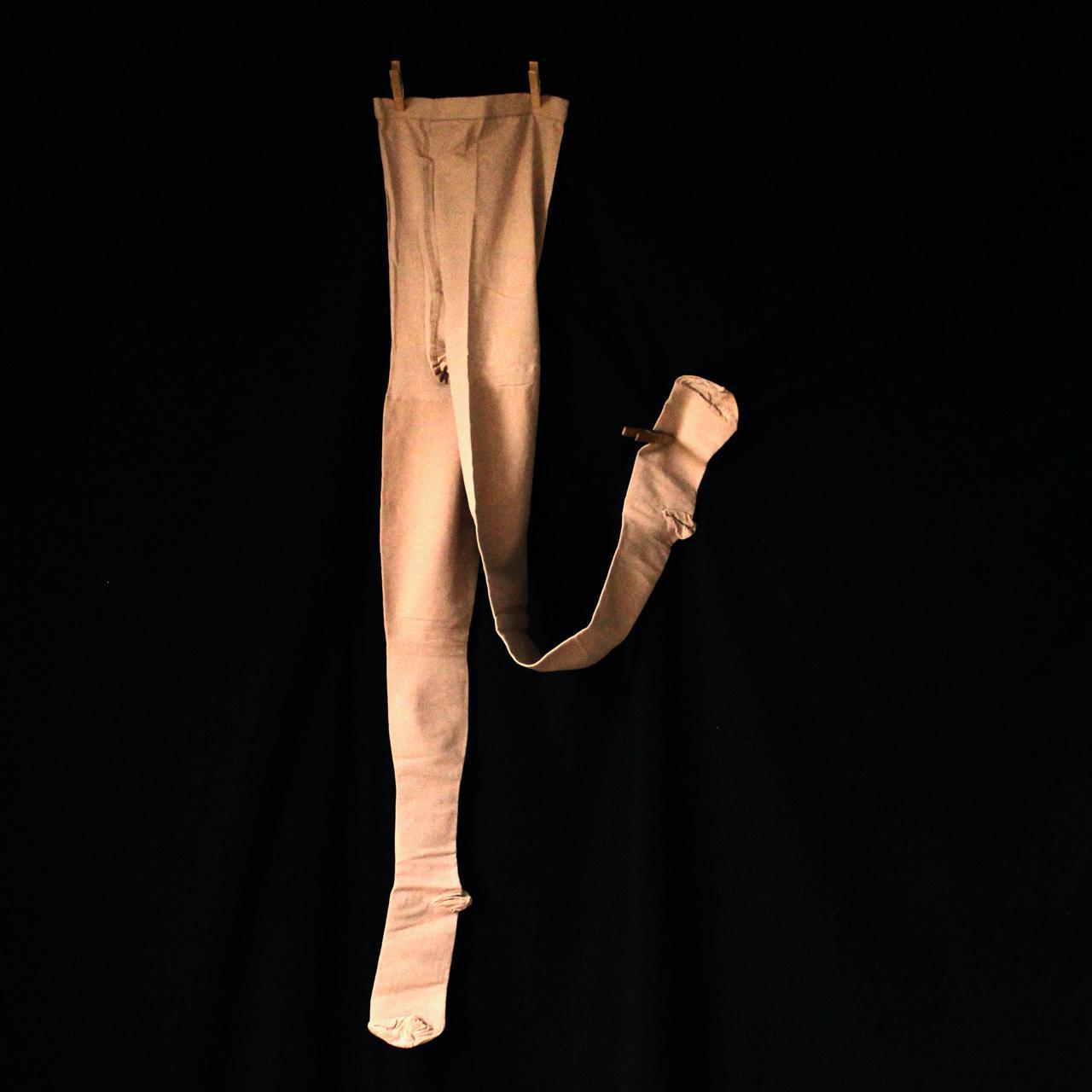 Futuro Nude Tan Tights - Women's XL Size Firm... - Depop