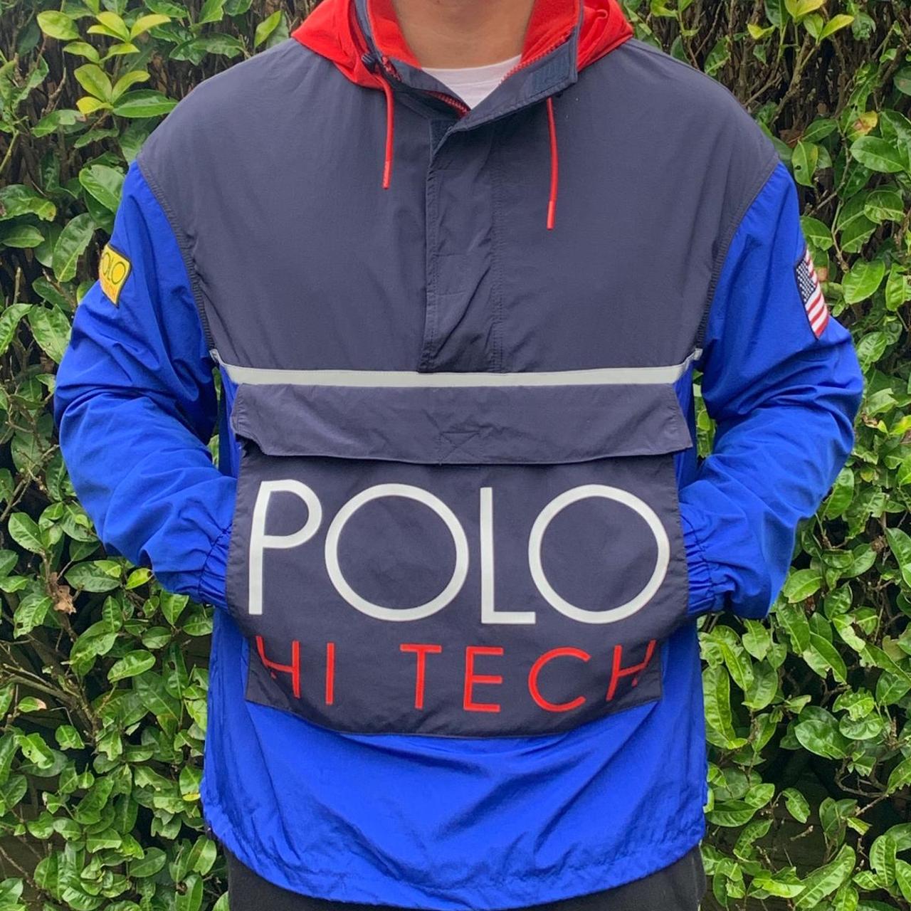 Crazy polo piece!! Polo hi tech Ralph Lauren rain... - Depop