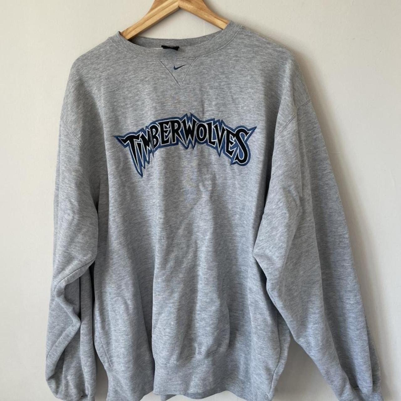 Vintage NBA Timberwolves Nike Sweatshirt XL but... - Depop