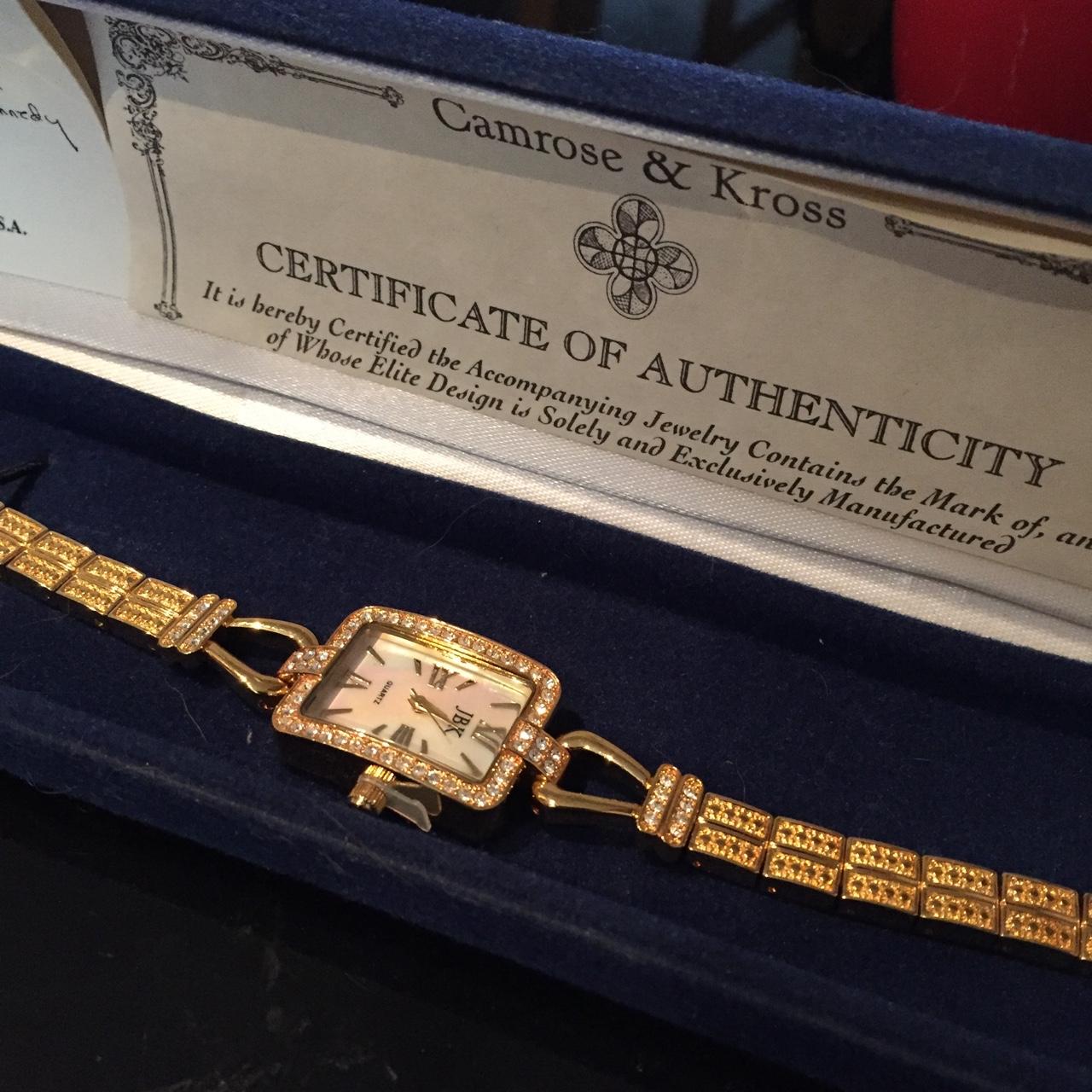 Ladies watch from the Jackie Onassis JBK collection... - Depop