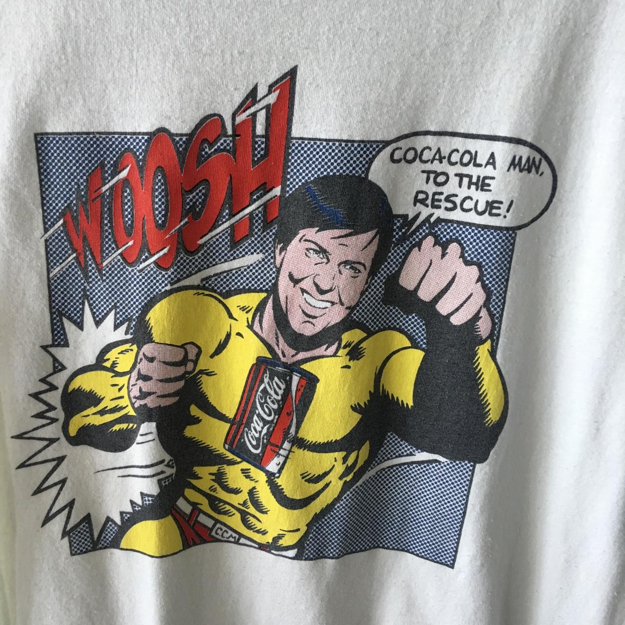 1990's Coca Cola Vintage Coke Coca-Cola Man... - Depop