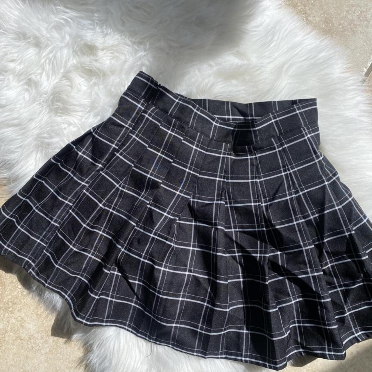Plaid Cotton Skirt . Size S/M. Perfect Condition. - Depop