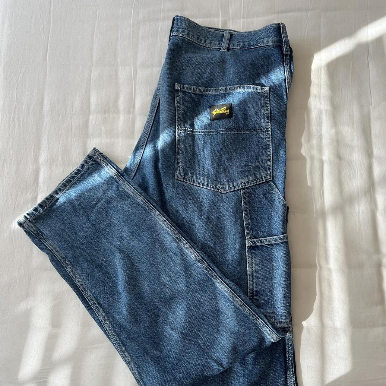 Stan Ray Carpenter Jeans Amazing condition Size... - Depop