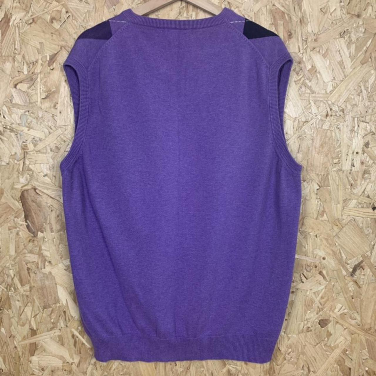 Argyle V Neck Jumper Lilac James Pringle v neck,... - Depop