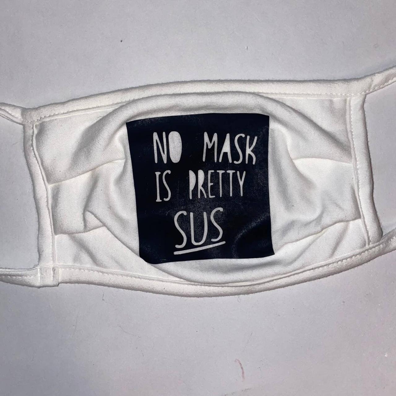 Custom made among us no mask is pretty sus inverse... - Depop
