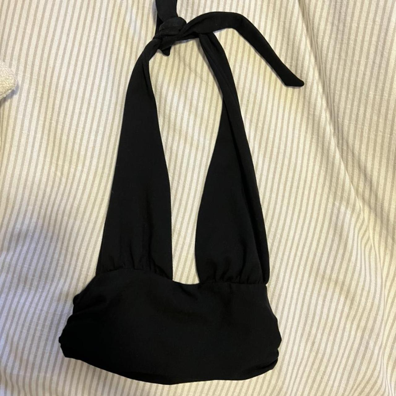 Glassons halter neck top, nice thick material, worn... - Depop