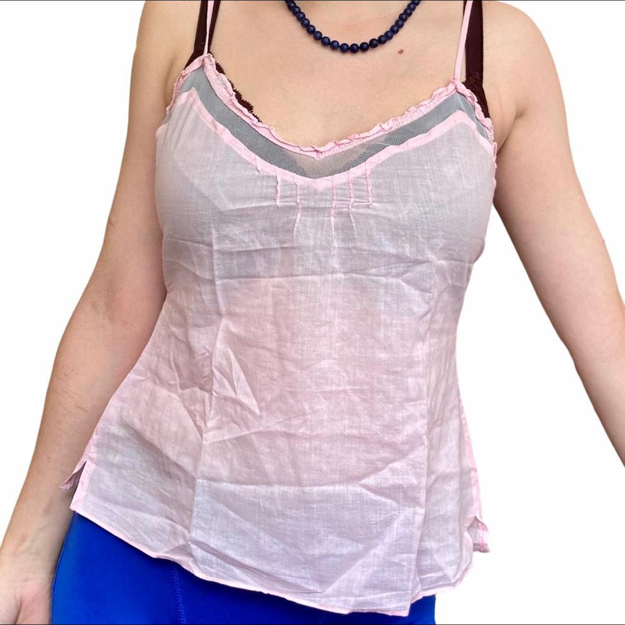 La Senza Women's Pink Vest | Depop