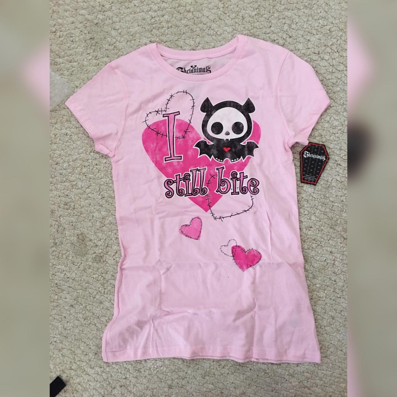 #skelanimals pink t shirt brand new tags included.... - Depop
