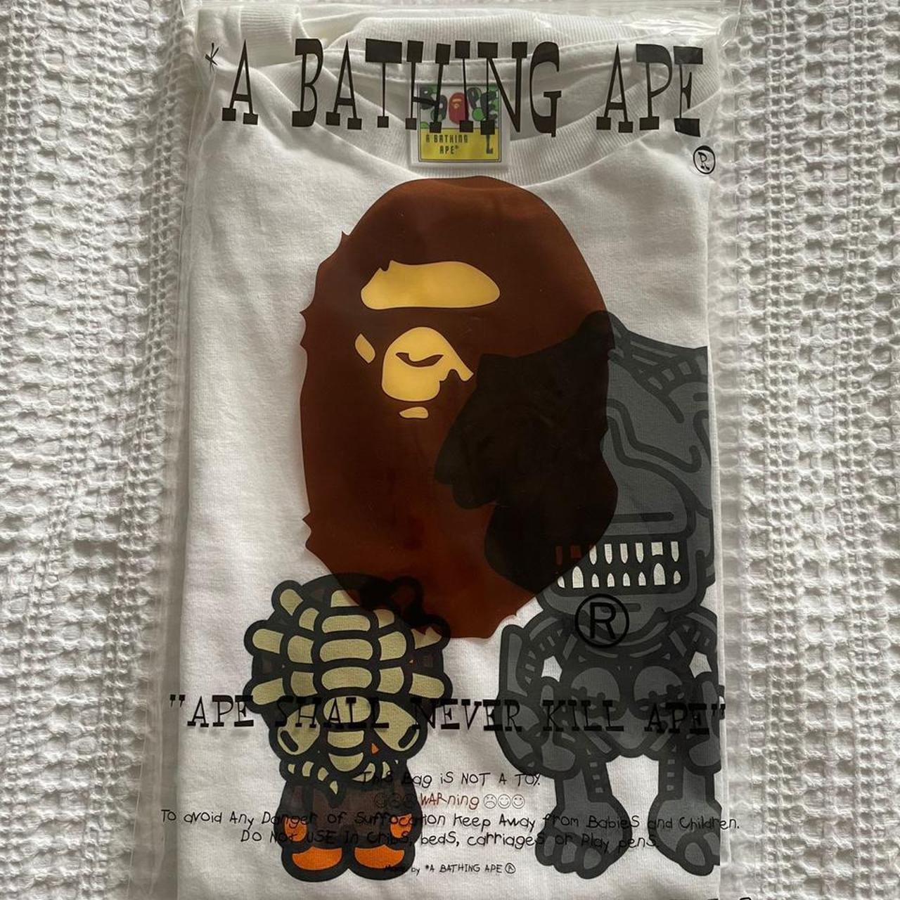BAPE X ALIEN collaboration, sold out, rare Japan... - Depop