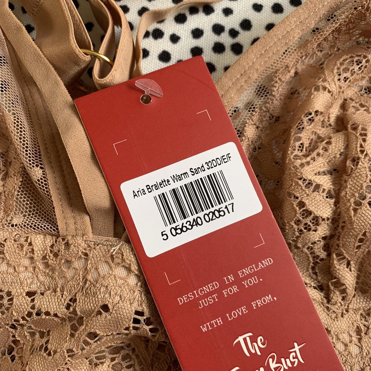 Tutti Rouge Women's Tan Bra | Depop