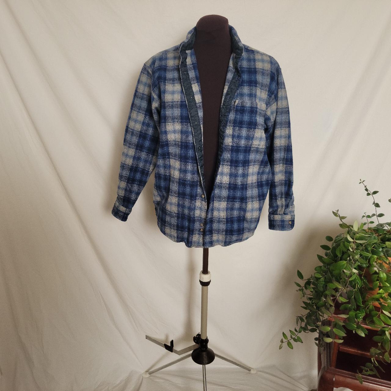 Pendleton Wool Blue Flannel Pair this cozy flannel... - Depop