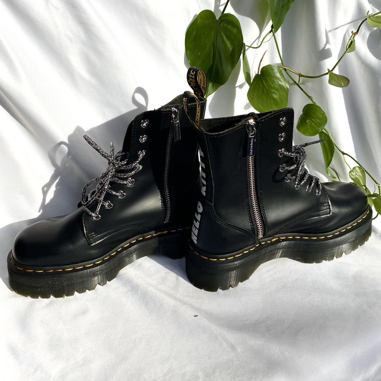 Limited edition hello kitty x doc martens platform... - Depop