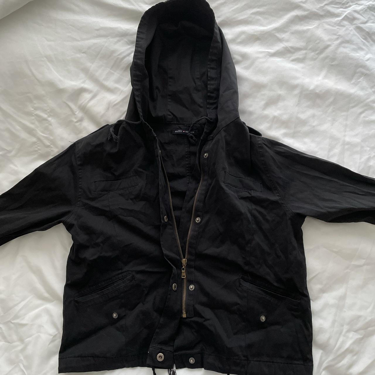 Brandy Melville Black Hailey Jacket. In great... - Depop