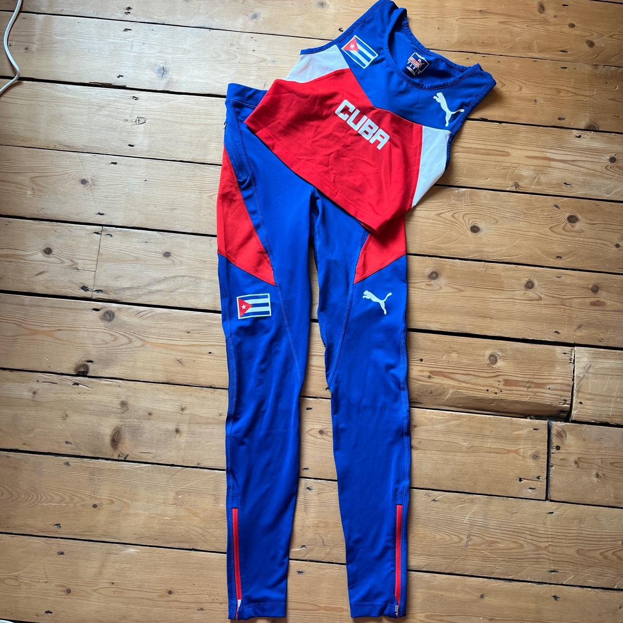 Puma athletics kit Genuine official Cuban National... - Depop