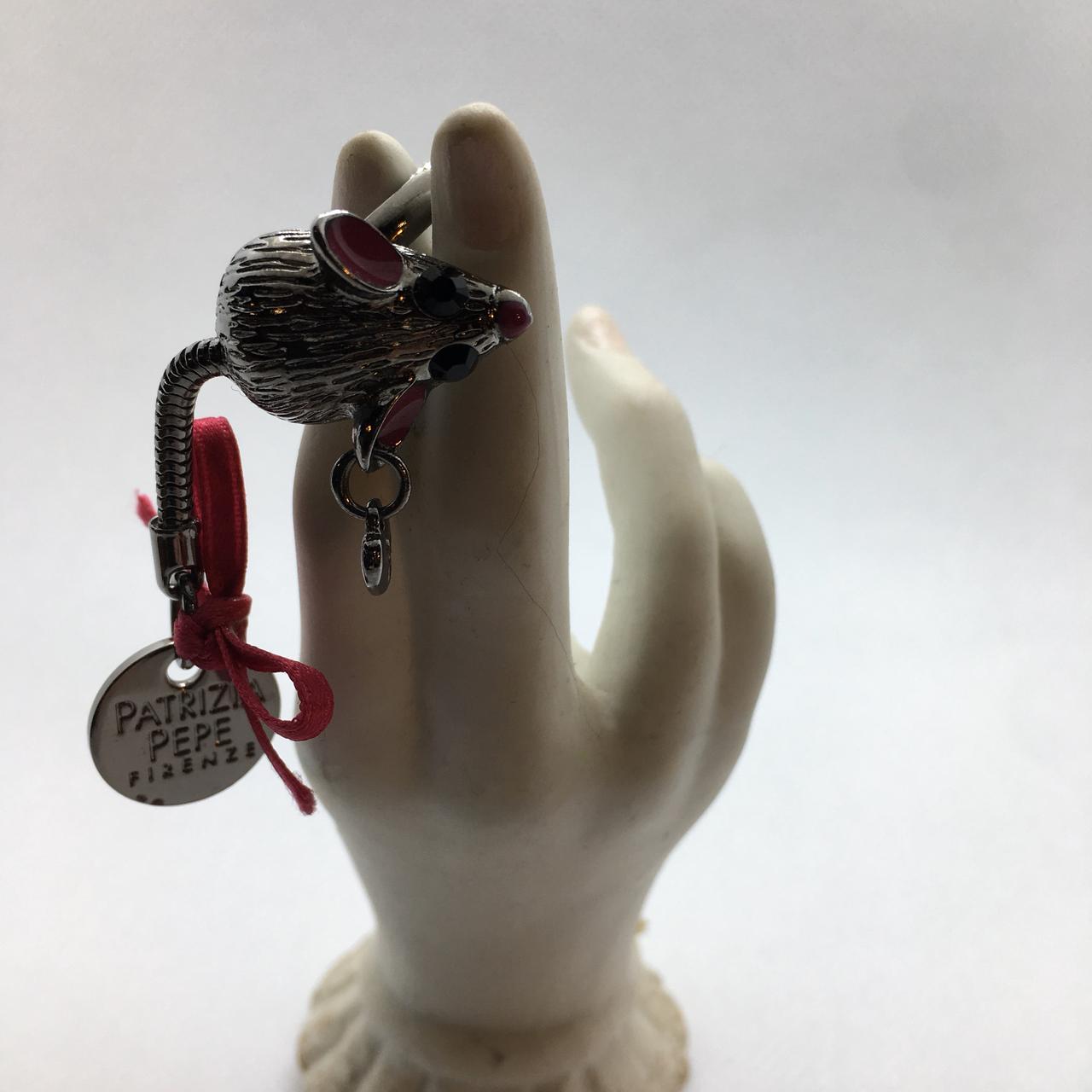 Super cute Patrizia Pepe mouse ring I think it’s a... - Depop