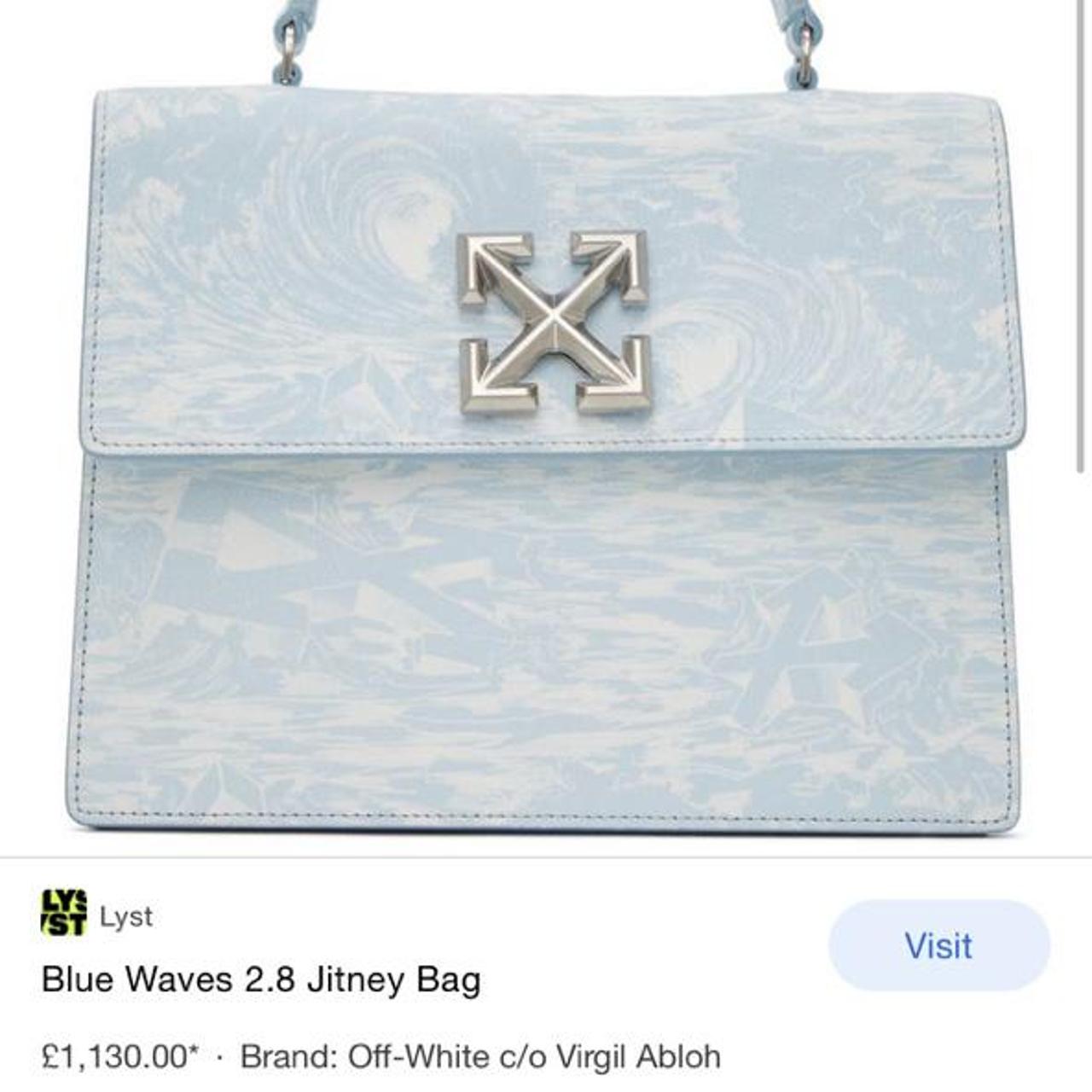 Thinking of selling Off-white blue marble suede... - Depop