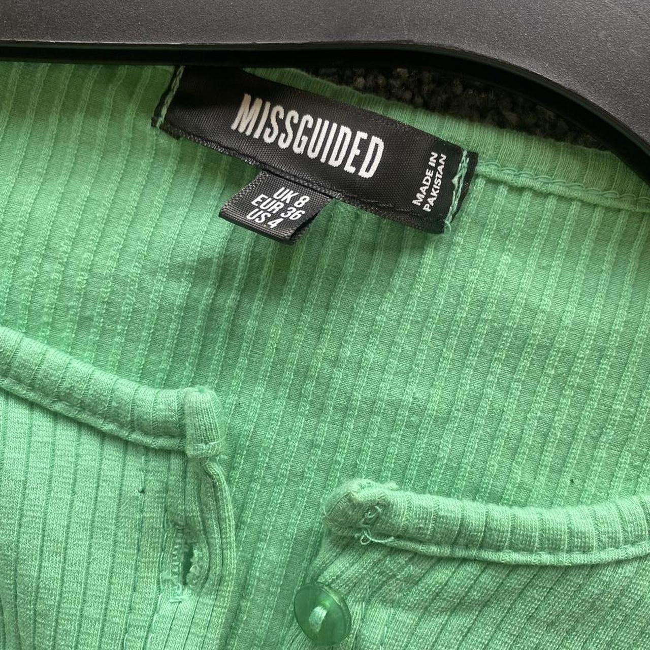 Missguided Women's Green Dress | Depop