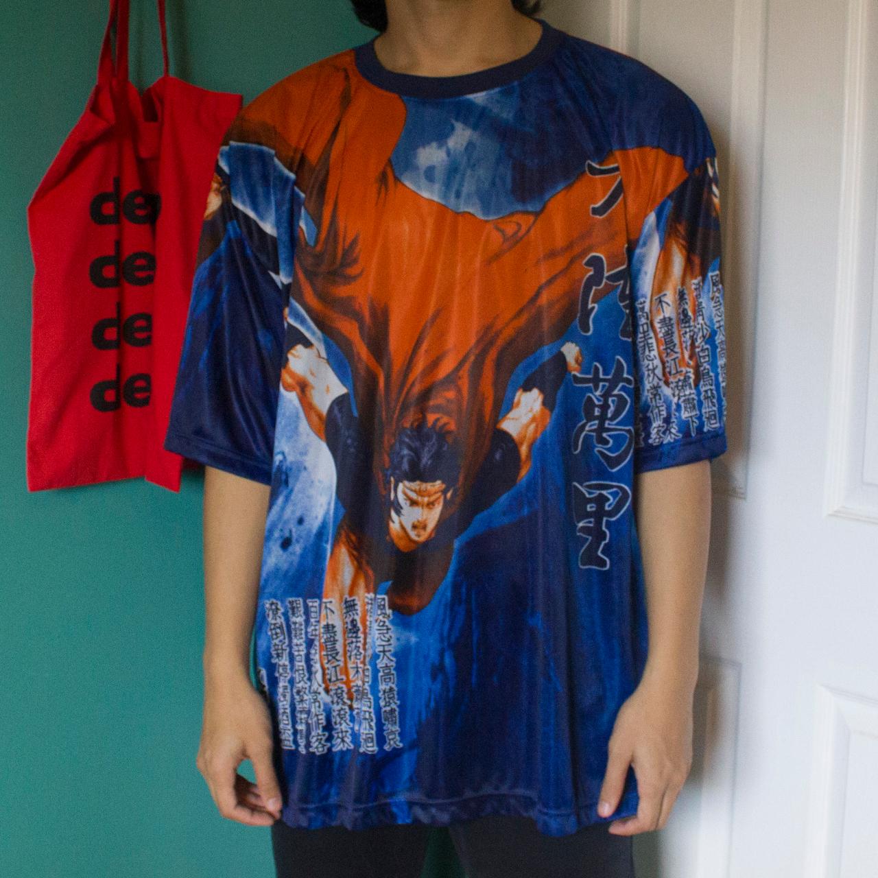 Vintage Bignd Anime Polyester T-shirt. Not sure what... - Depop