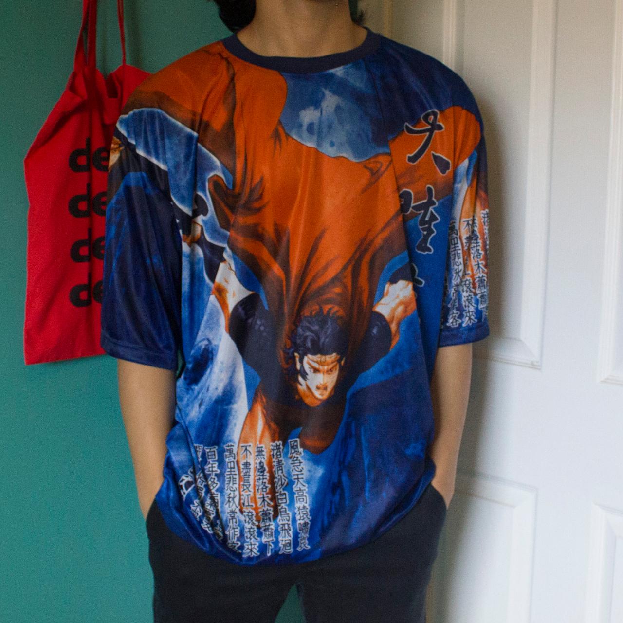 Vintage Bignd Anime Polyester T-shirt. Not sure what... - Depop