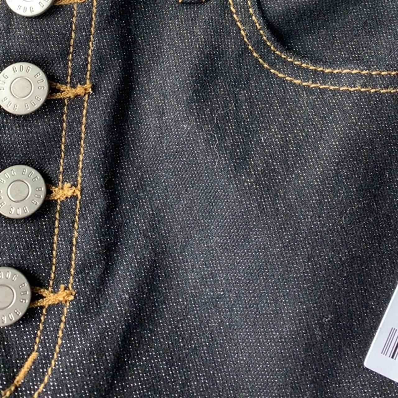 Urban Outfitters Women's Blue and Silver Jeans | Depop