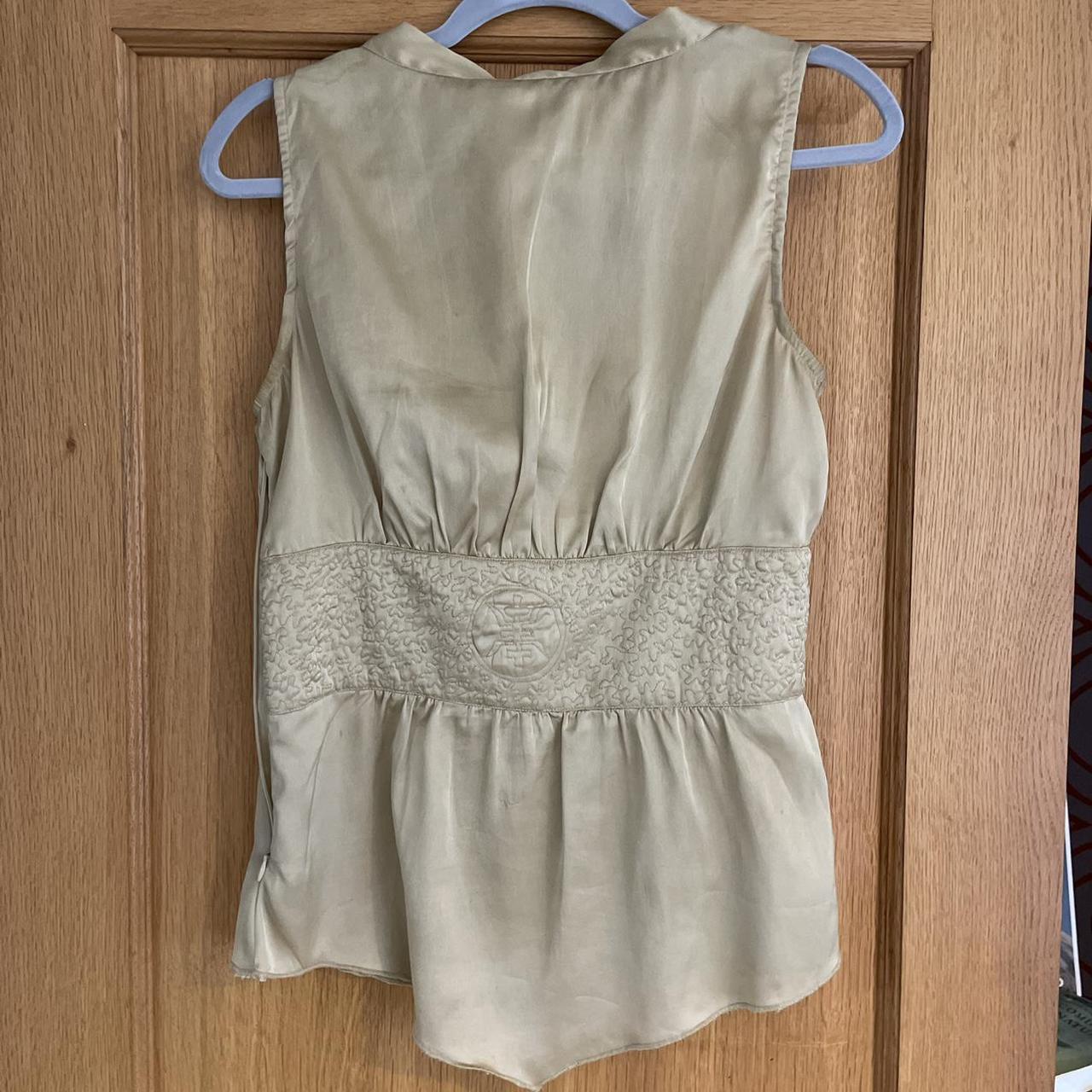 Vintage, replay remix top with beautiful detailed... - Depop