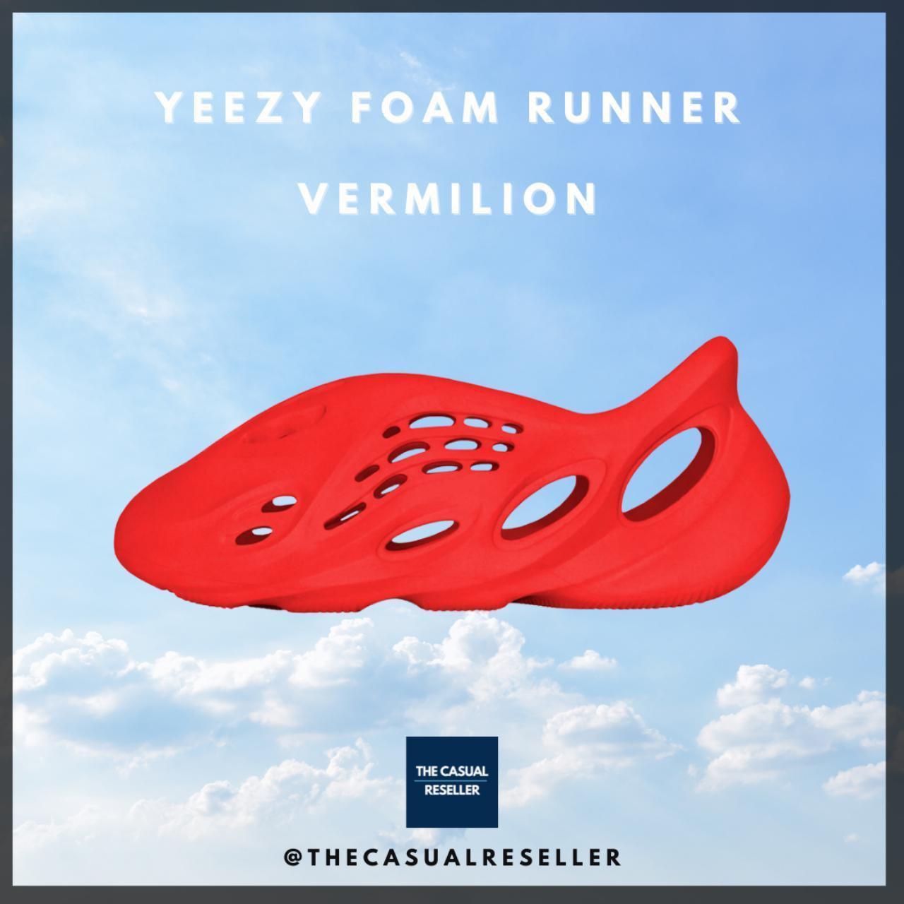 Yeezy Men's Red Slides | Depop