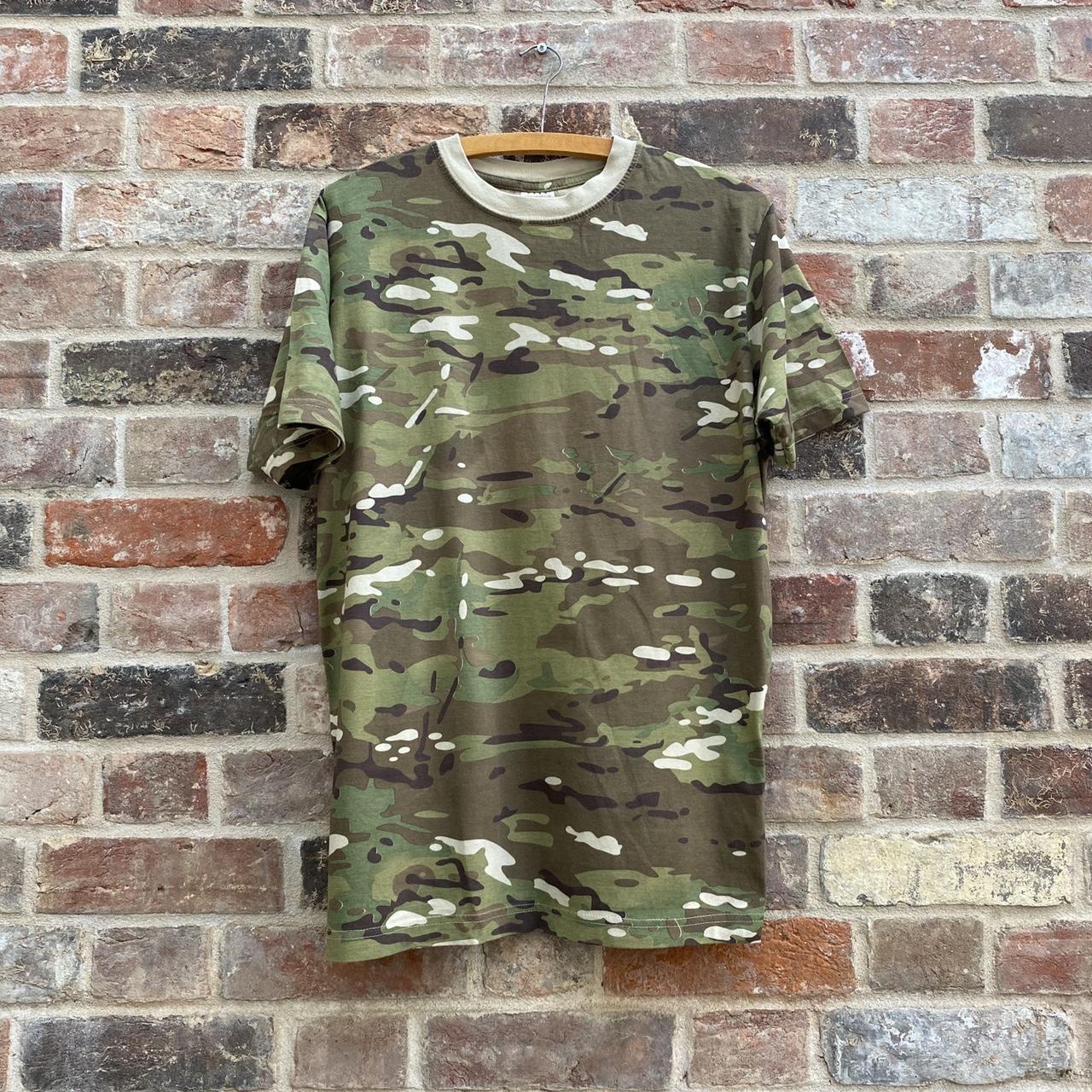 Army Camo t shirt ️Condition: Excellent!... - Depop