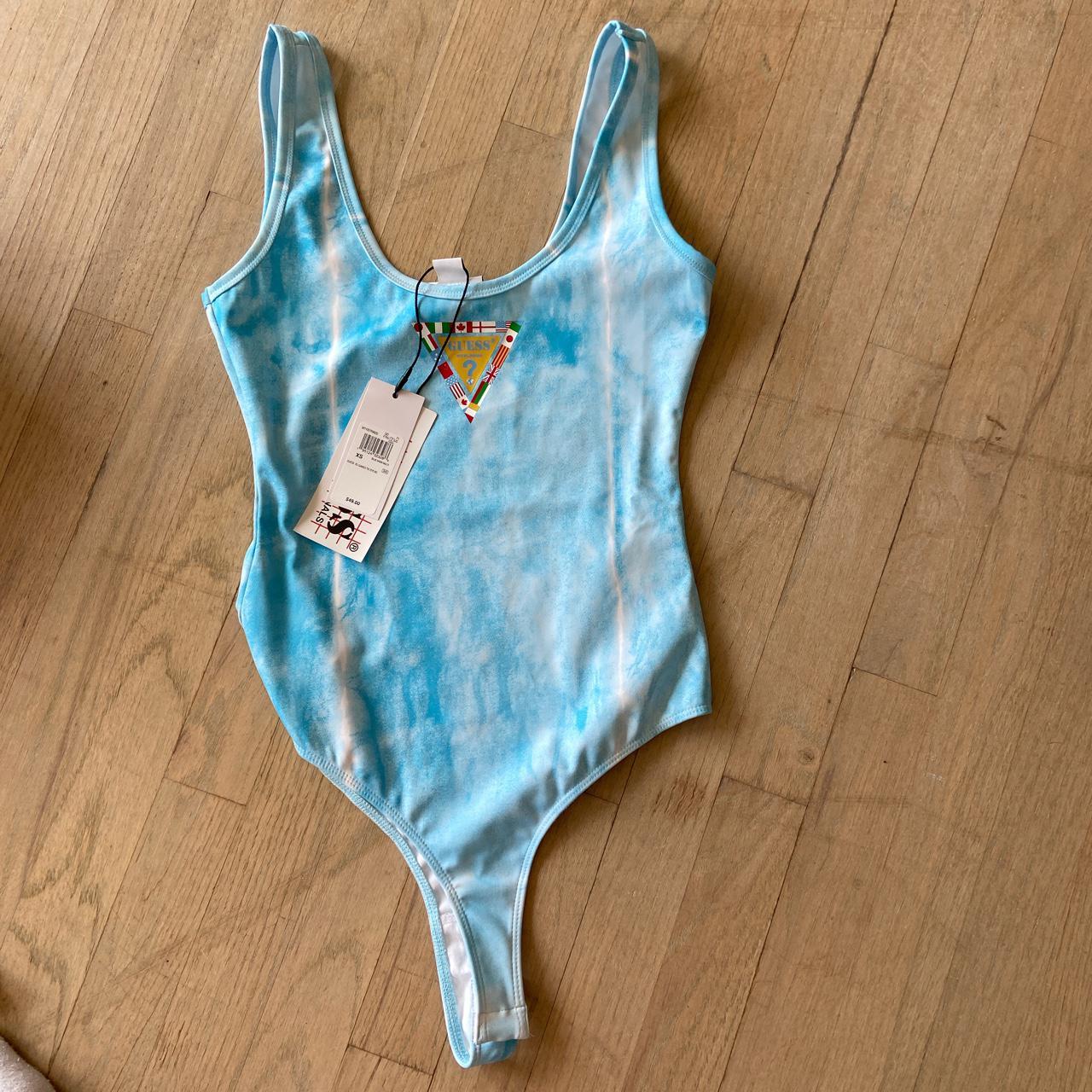 Guess bathing suit brand new with tags Velcro snap.... - Depop