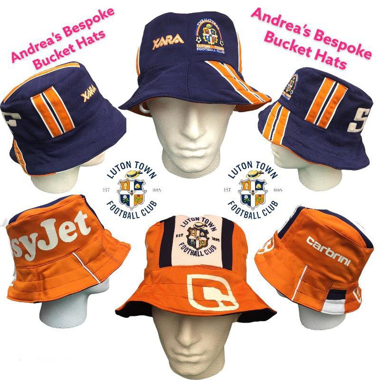Luton town bucket hat! Made to order for a... - Depop