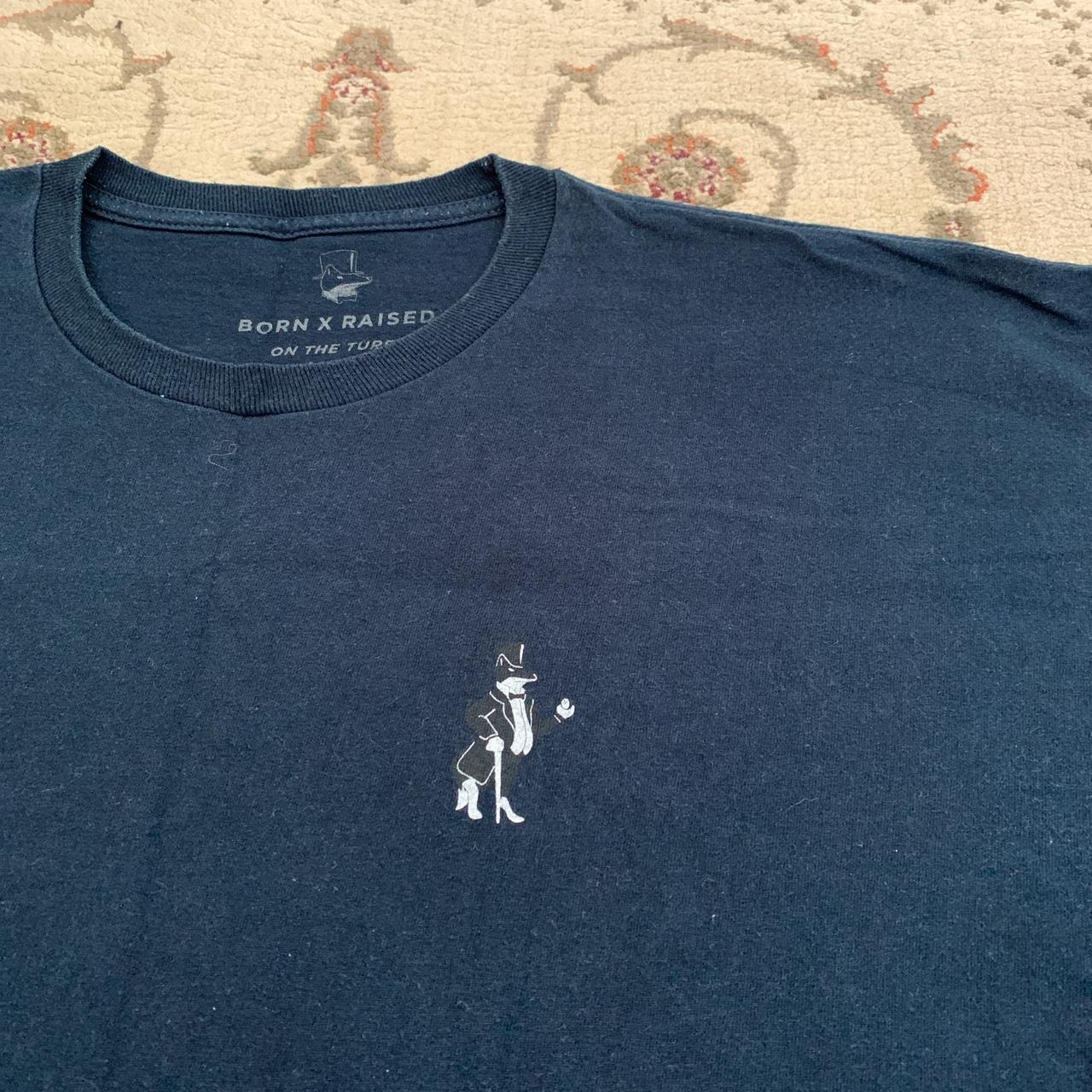 Born x Raised blue shirt XL - Depop