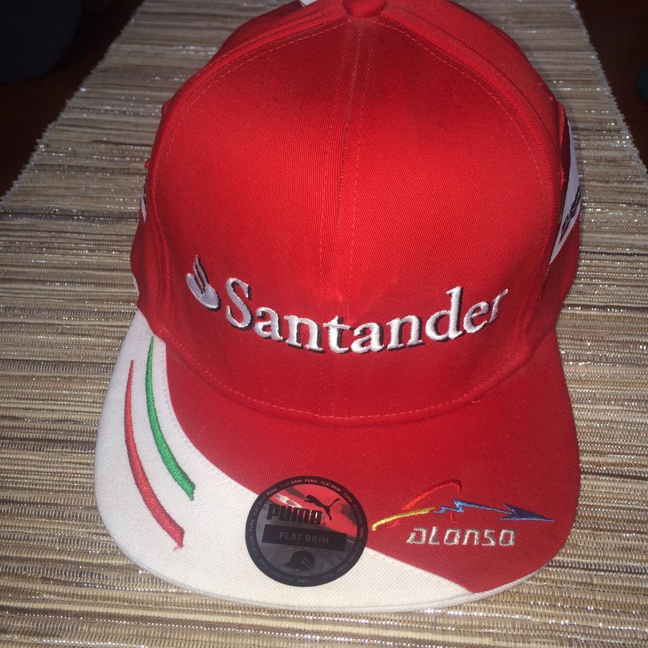 NWT Santander Formula 1 racing cap brand new never... - Depop