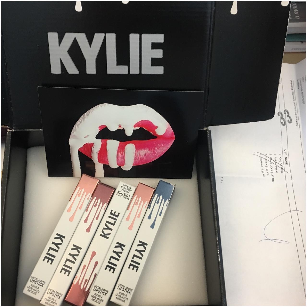 Brand New Kylie Metal Matte- King K, Reign, KY... - Depop