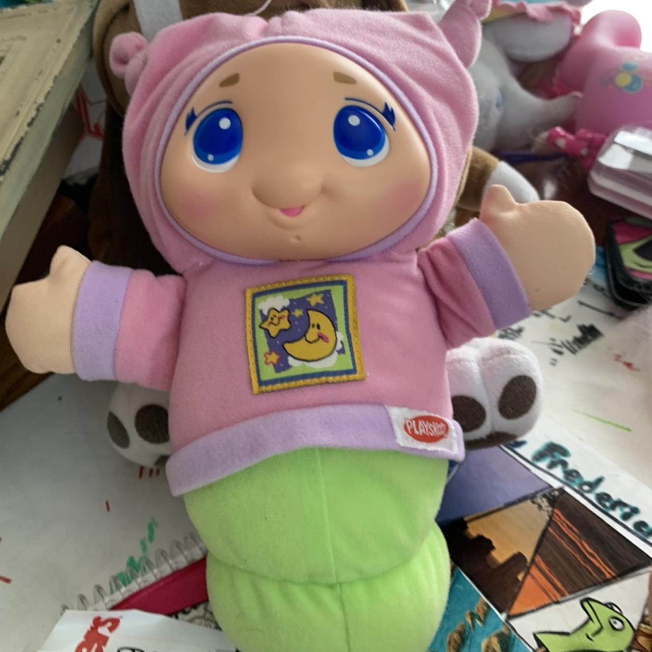 Playskool baby glo worm Still works Batteries not... - Depop