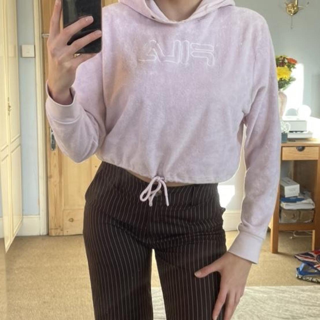 Baby pink/ light pink fila x urban outfitters... - Depop