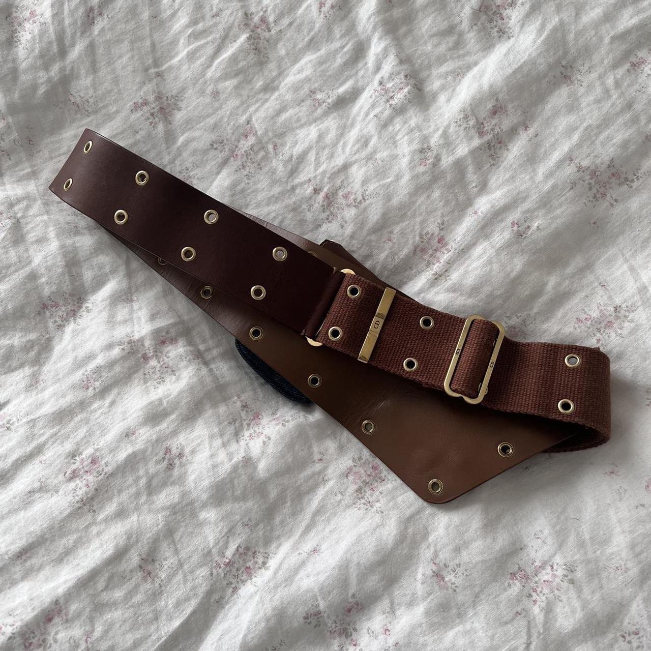 Vintage John Galliano for Dior Columbus belt with... - Depop