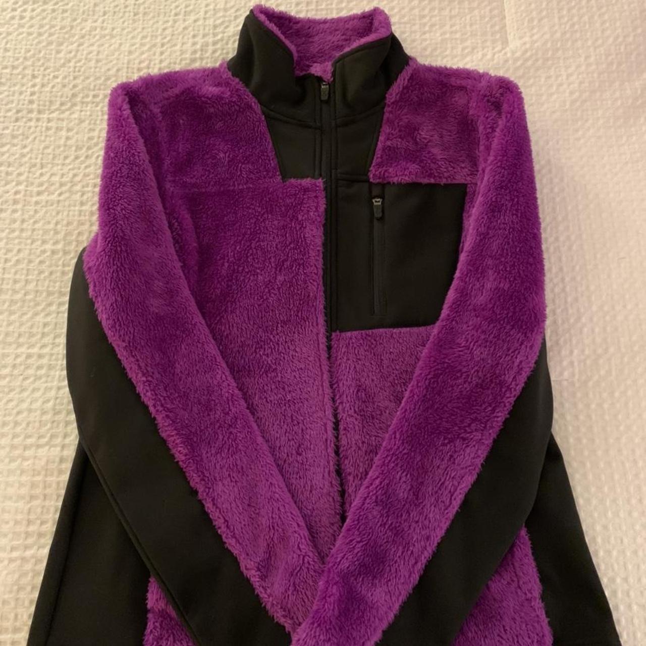 fluffy jacket for the winter time💜 - Depop