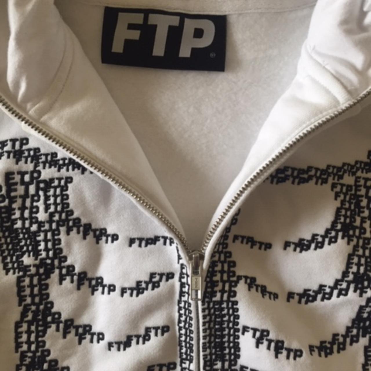 FTP Skeleton Full Zip hoodie in size Small. Worn... - Depop