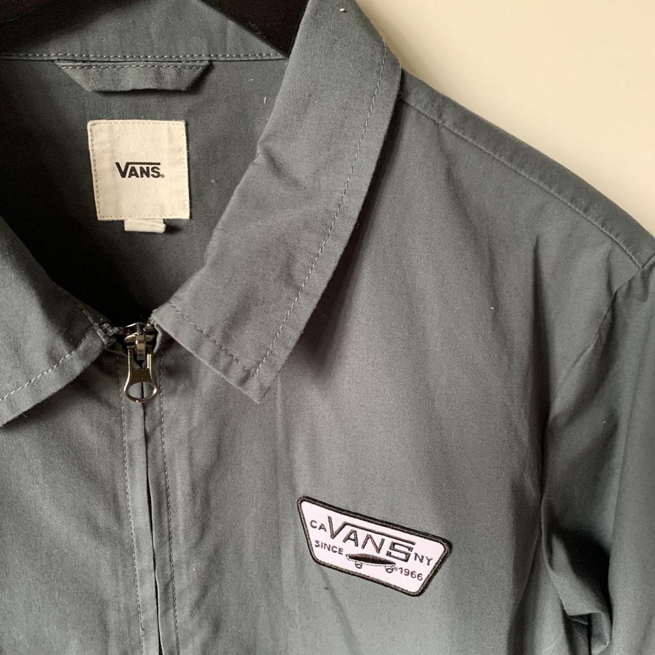 Vans Men's Green Jacket | Depop