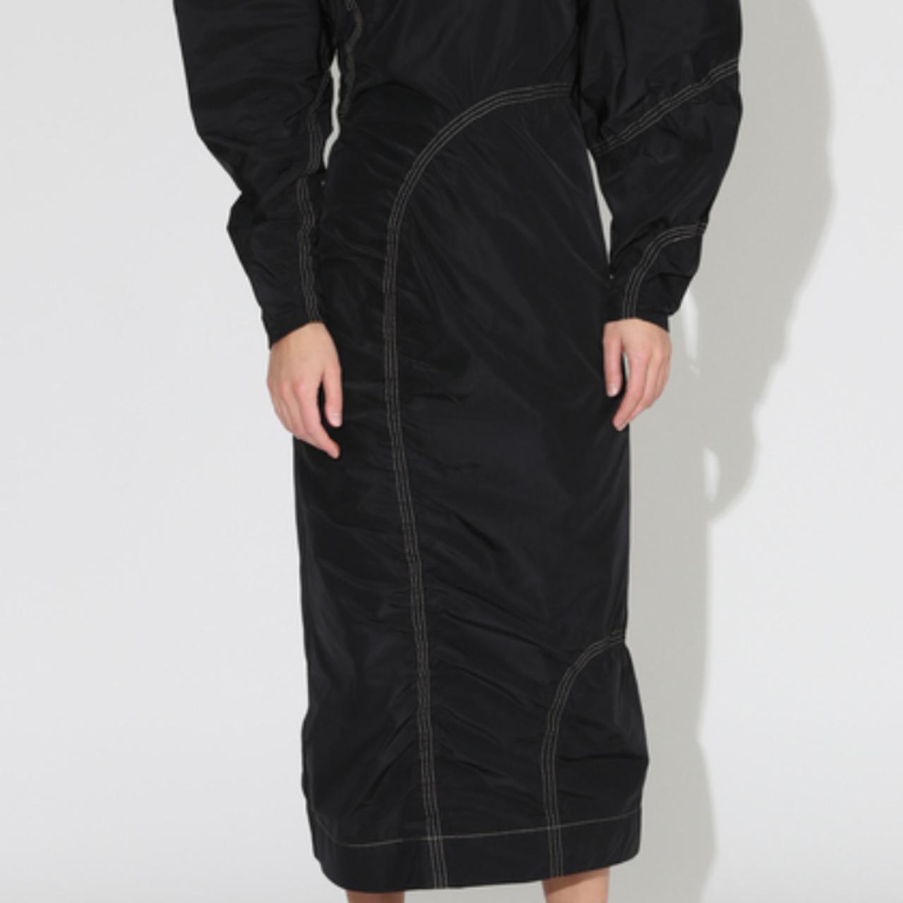 GANNI Recycled Polyester Dress - Depop