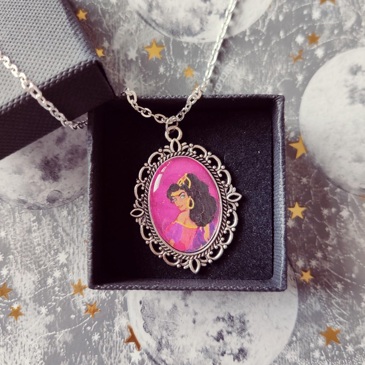Esmeralda necklace disney store