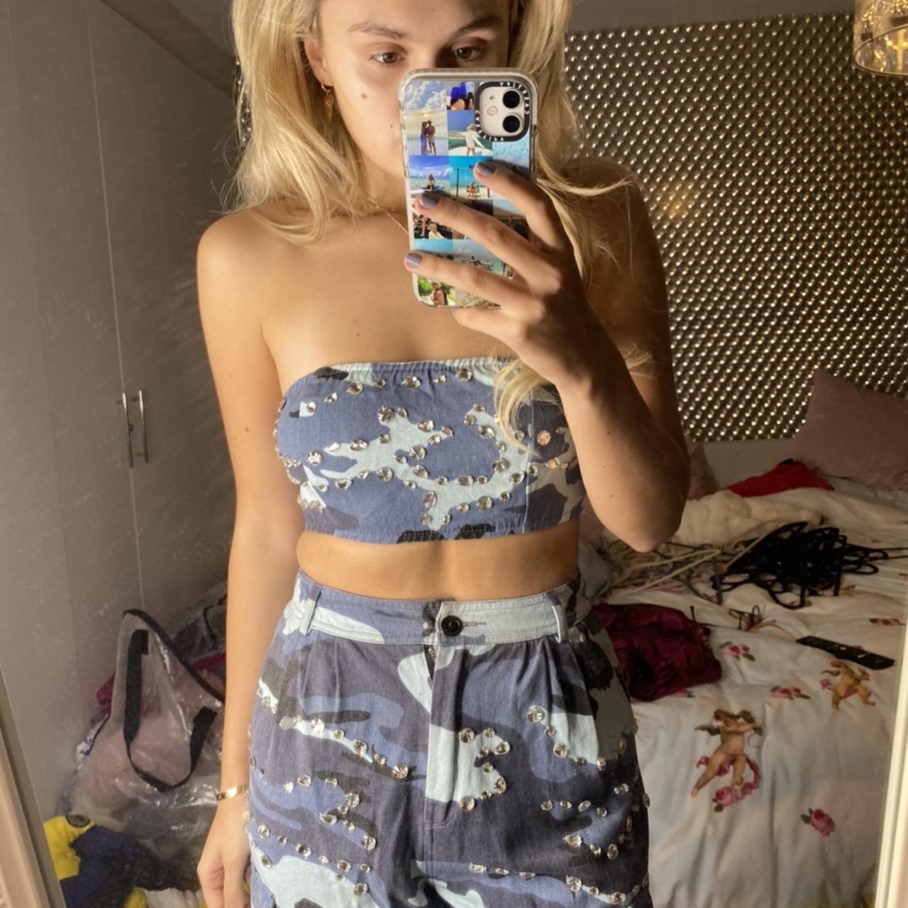 Missguided co ord Dodgy button - Depop