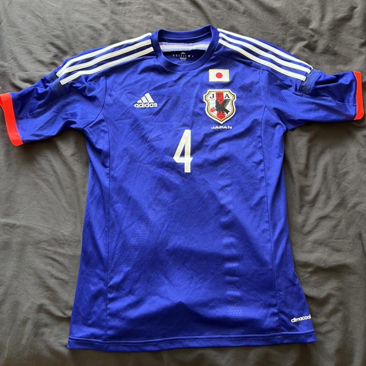 Japan 2014 home football jersey , authentic football... - Depop