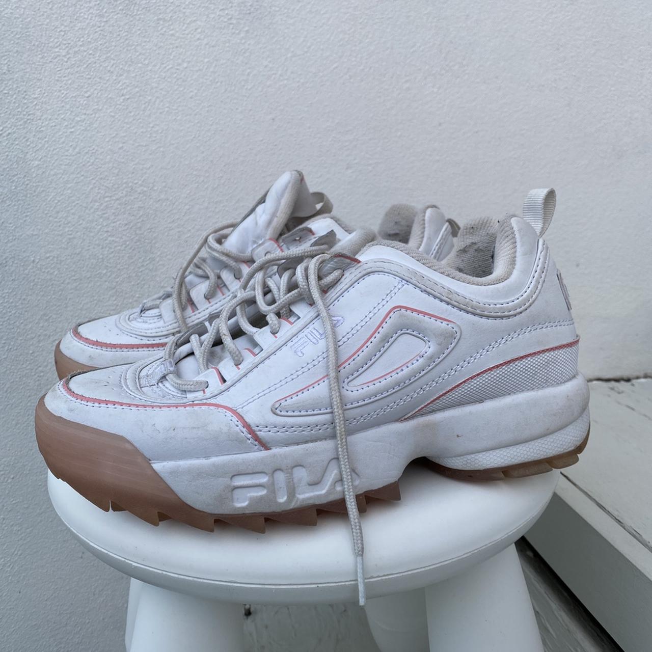 Fila chunky platform sneakers - Depop