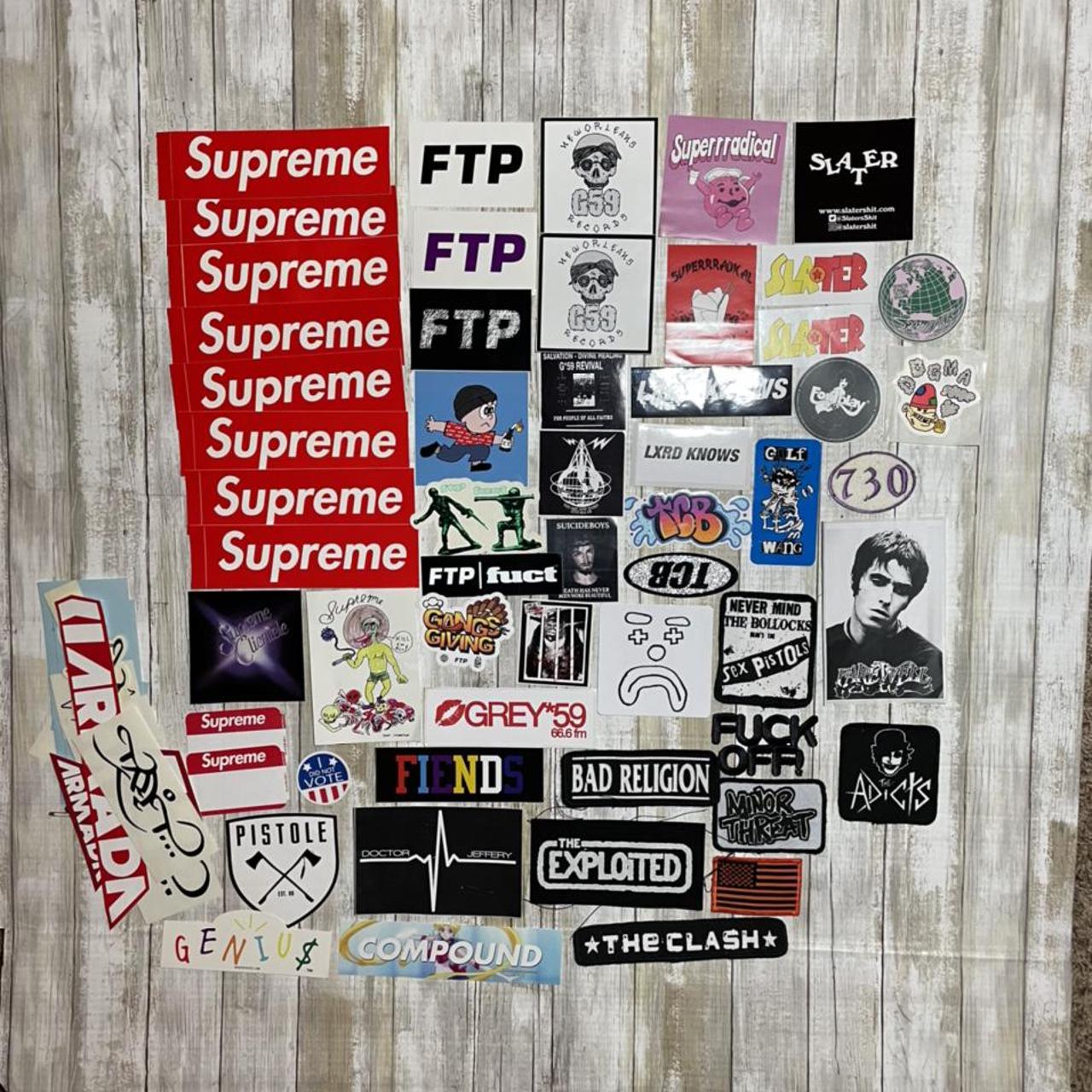 Sticker collection. Let me know if you see one that... - Depop
