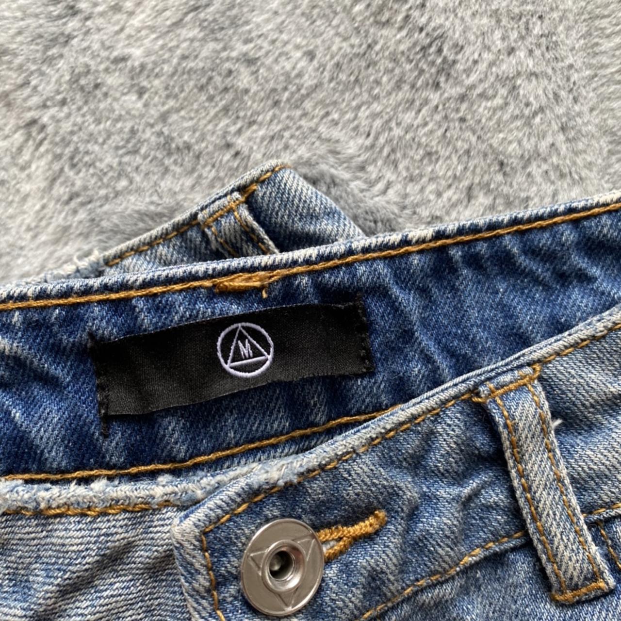 MISSGUIDED Ripped denim shorts Size 6-8 (26”) - tag... - Depop