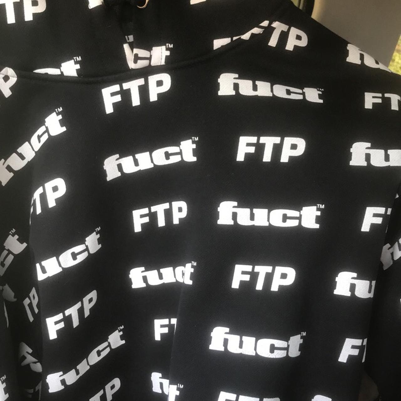 FTP X FUCT All Over Hoodie Size Large NFS . - Depop