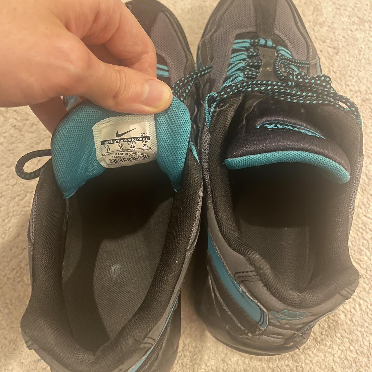 RARE: Nike 95s / Nike 110s in blue/black/grey... - Depop