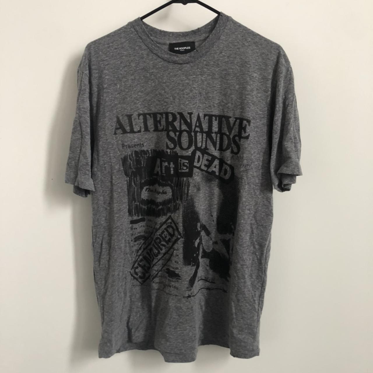 super angsty kooples t shirt size L soft/relaxed... - Depop